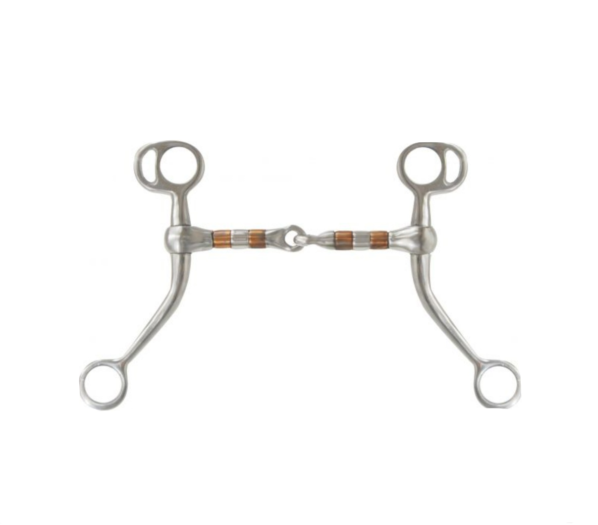 Stainless Steel Tom Thumb Bit w/ Copper Rollers – Jopps Tack