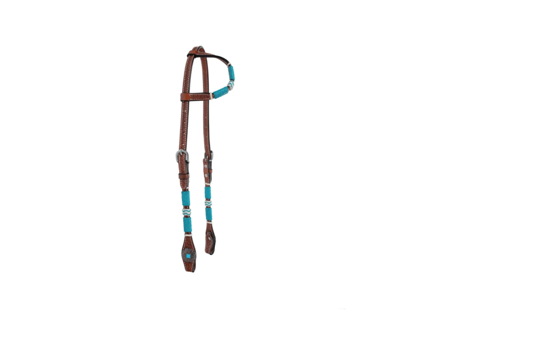 Circle Y Turquoise Roundup One Ear Headstall – Jopps Tack