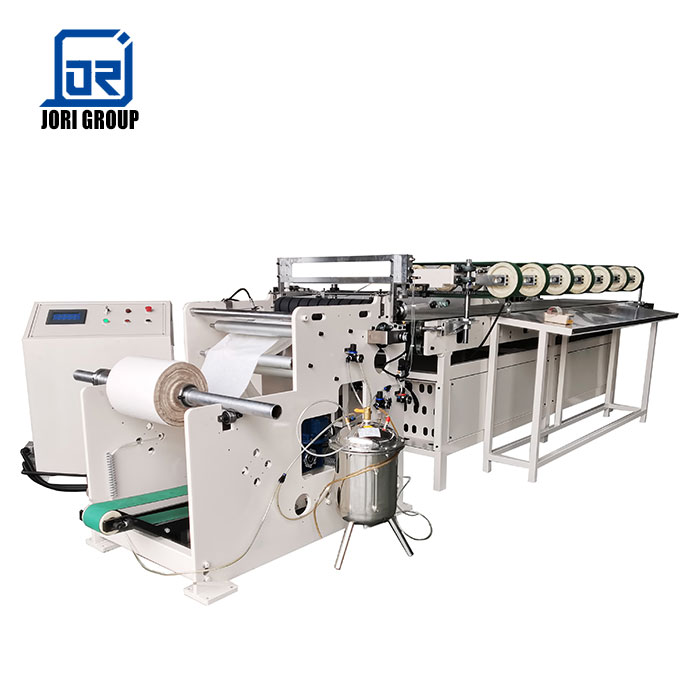 Automatic Toilet Paper Roll Long Log Paper Wrapper Machine - JORI Paper ...