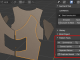 Pattern Tools Garment Tool Documentation