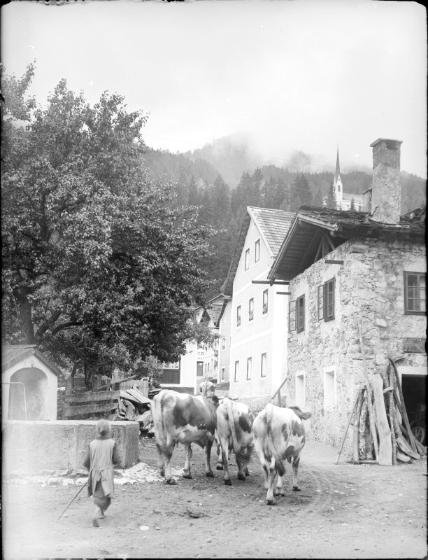 Lavant 1910, Dorfbild – josefauer.com