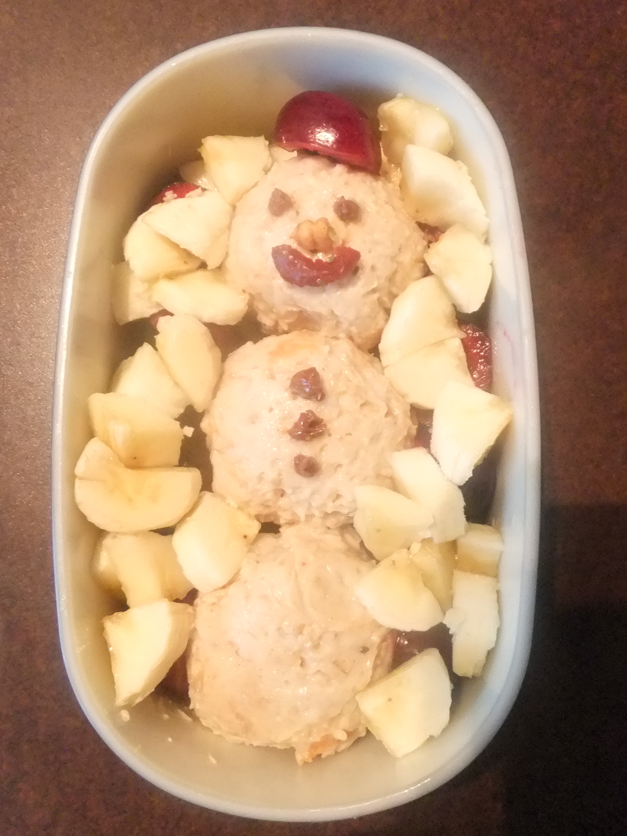 June 9, 2011: Oatmeal Snowman! Trevor screws up my page count! Stargate ...