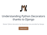 Understanding Python Decorators Thanks To Django Josh Karamuth