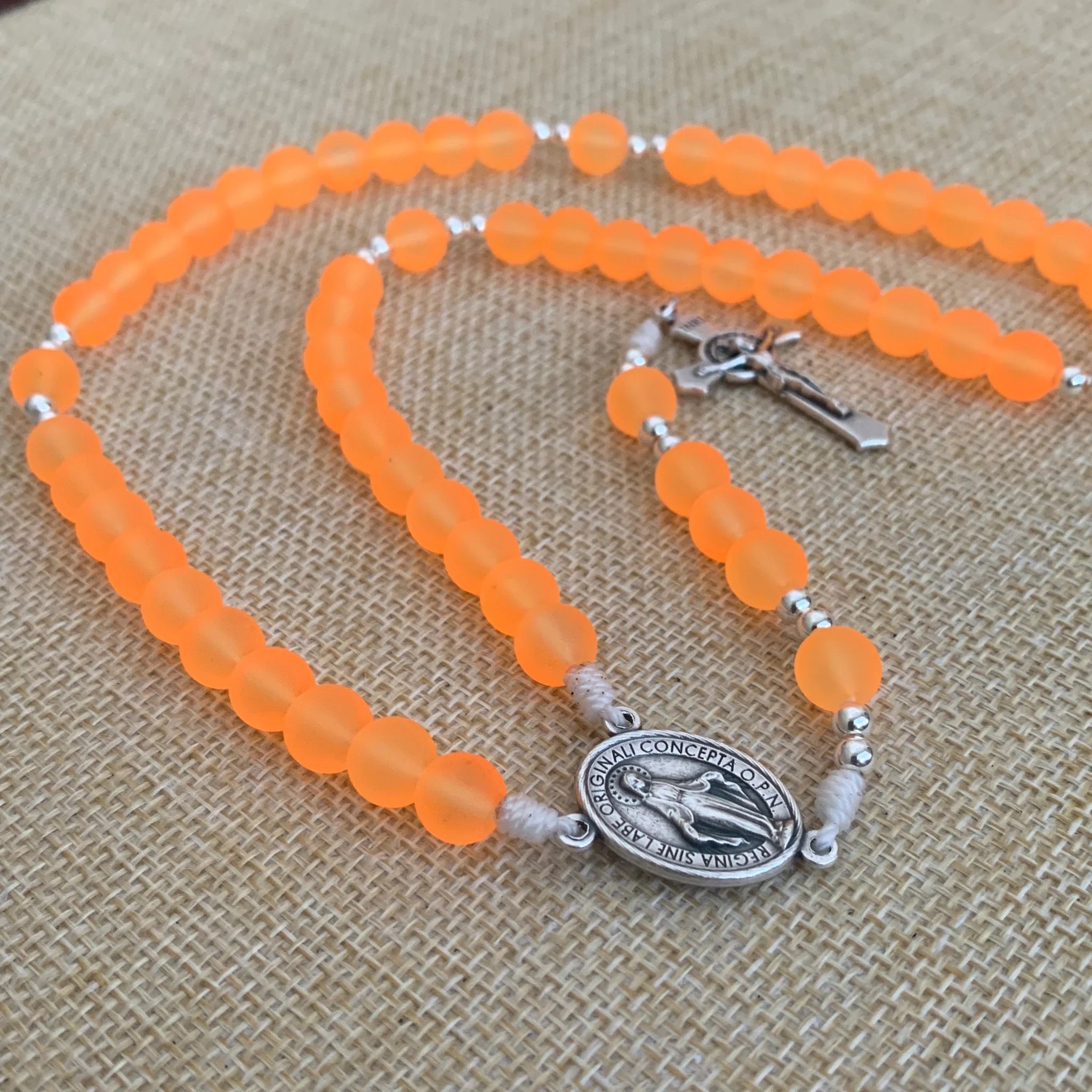 Sunkist Orange Rosary Journey Deeper
