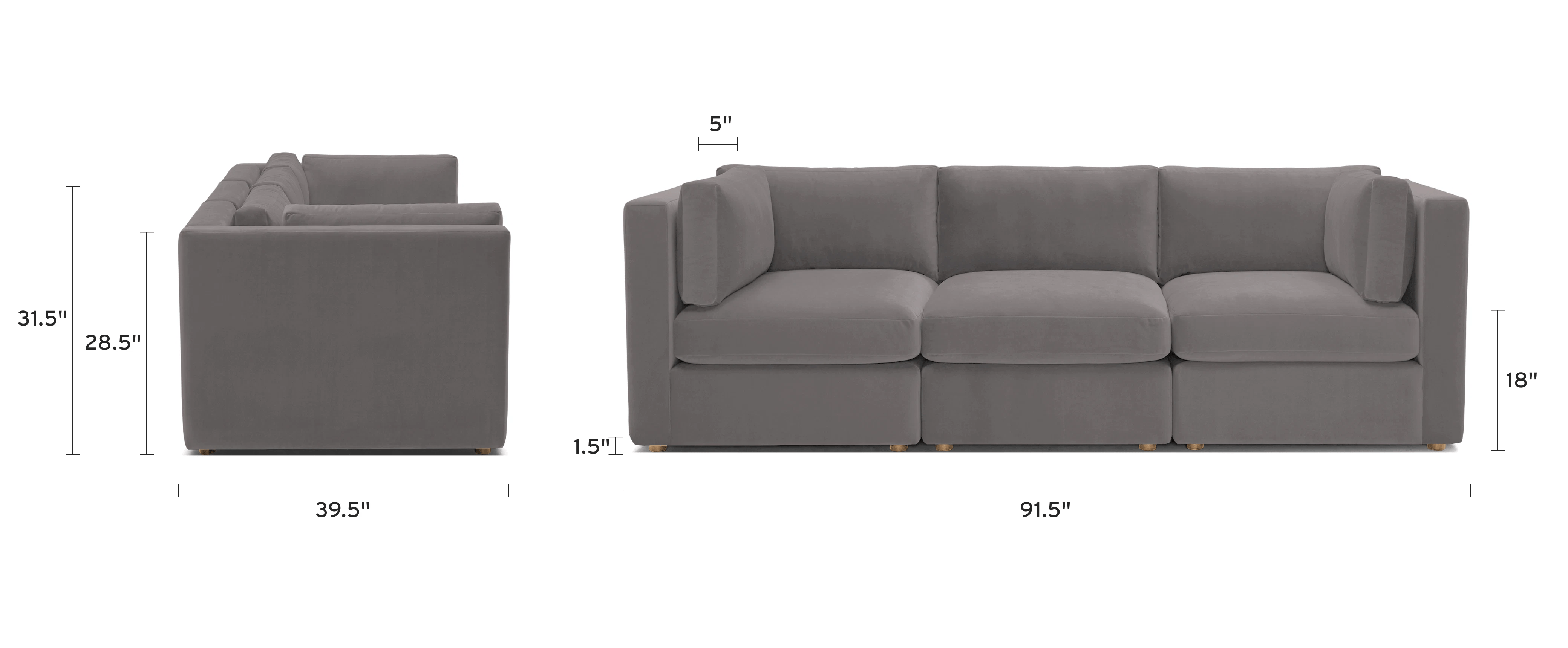 Daya Modular Sofa Joybird