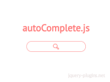 Autocomplete Js Simple Autocomplete With Javascript Library Jquery