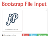Bootstrap File Input Jquery Plugins