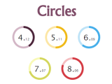 Circles Javascript Library For Circular Graphs Jquery Plugins