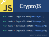 Cryptojs Javascript Library Of Crypto Standards Jquery Plugins