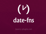 Date Fns Modern Javascript Date Utility Library Jquery Plugins
