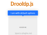 Drooltip Js Custom Tooltips With Javascript Jquery Plugins