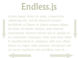 Endless Js Infinite Scroll On Html Element Jquery Plugins