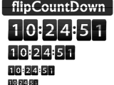Flipcountdown Jquery Clock Timer Plugin In Retro Flip Countdown Style