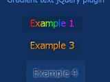Gradient Text Jquery Plugin Jquery Plugins
