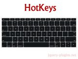 Hotkeys Javascript Library For Capturing Keyboard Input Jquery Plugins