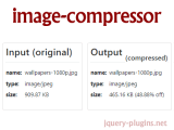 Image Compressor Simple Javascript Image Compressor Jquery Plugins