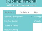 Jqsimplemenu Multi Level Hierarchical Jquery Menu Jquery Plugins