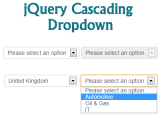 Jquery Cascading Dropdown Plugin Jquery Plugins
