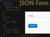 Json Form Javascript Library To Build Forms From Json Schema Jquery
