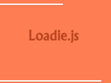 Loadie Js Lightweight Jquery Loader Plugin Jquery Plugins