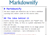 Markdownify Simple Markdown Editor With Jquery Jquery Plugins