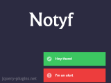 Notyf Dead Simple Javascript Notification Plugin Jquery Plugins