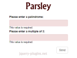 Parsley Ultimate Javascript Form Validation Library Jquery Plugins