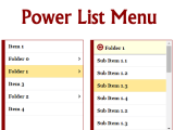 Power List Menu Mobile Centric Multi Level Menu Jquery Plugins
