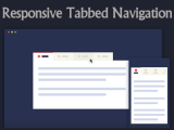 Responsive Tabbed Navigation Jquery Plugins
