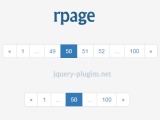 Rpage Responsive Pagination For Bootstrap Jquery Plugins