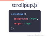 Scrollpup Js Scroll Progress Bar With Javascript Jquery Plugins