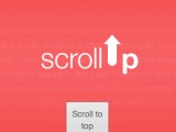 Scrollup Jquery Plugin For Scroll To Top Animation Jquery Plugins