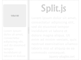 Split Js Adjustable Split Views With Javascript Jquery Plugins