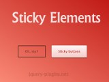 Sticky Elements Jquery Plugins