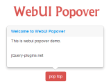 Webui Popover Lightweight Jquery Popover Plugin Jquery Plugins