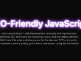 Seo Friendly Javascript Tools Resources For Devs Seos