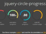 Js Tutorial Jquery Circle Progress Draw Animated Circular Progress Bars