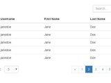 Js Tutorial Bootstrap Data Table