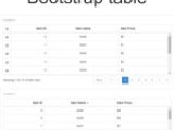 Js Tutorial Bootstrap Table