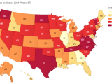 Javascript Mapping Chart Features Jscharting
