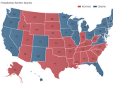Javascript Us Election Map Chart Jscharting