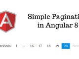 Angular 8 9 10 Pagination Example And Tutorial Json World