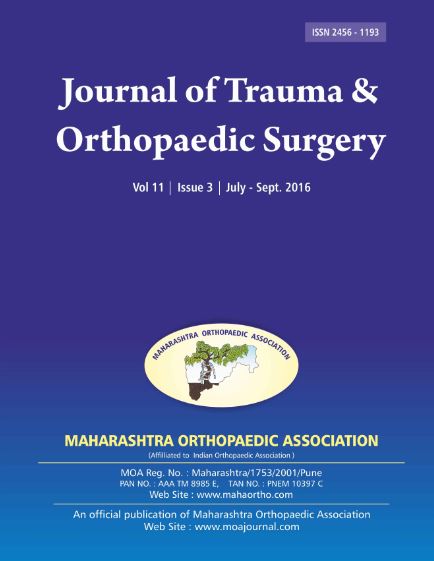 JTOS July – Aug 2016 – Journal of Trauma and Orthopaedics
