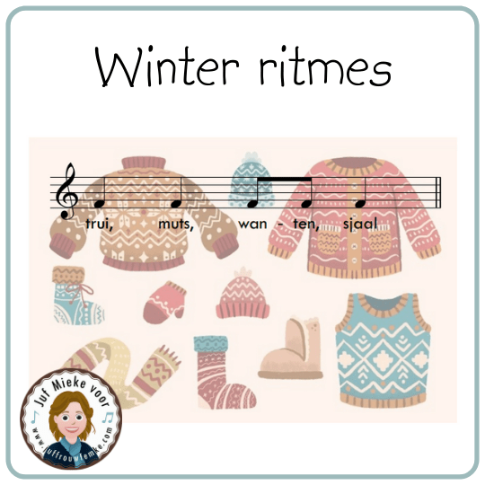 Winter ritmes - Juffrouw Femke