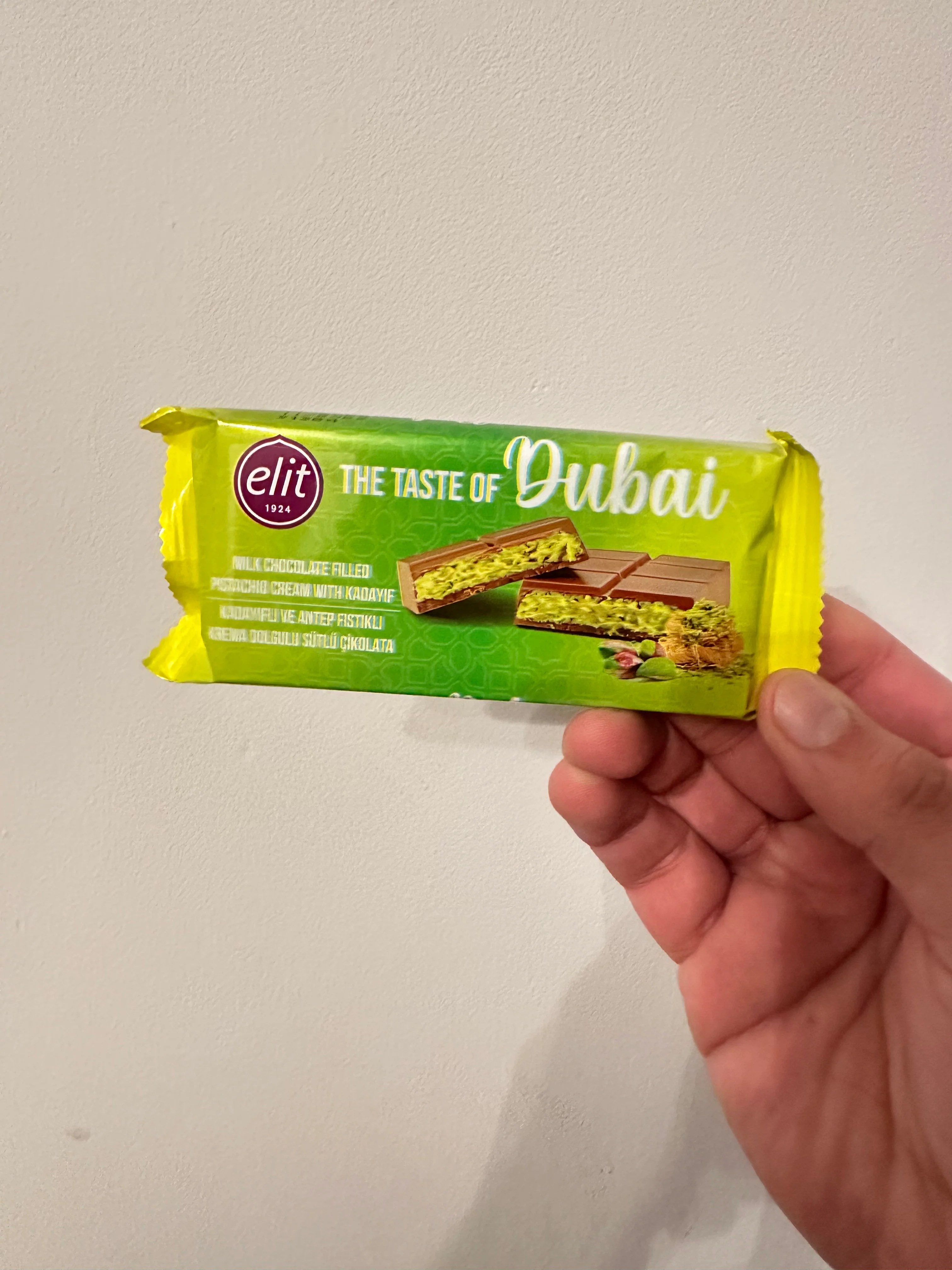 Dubai Pistachio Chocolate Bar Viral Juicy Candy Co Ltd