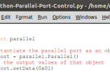 Python Parallel Port Control Jumptuck