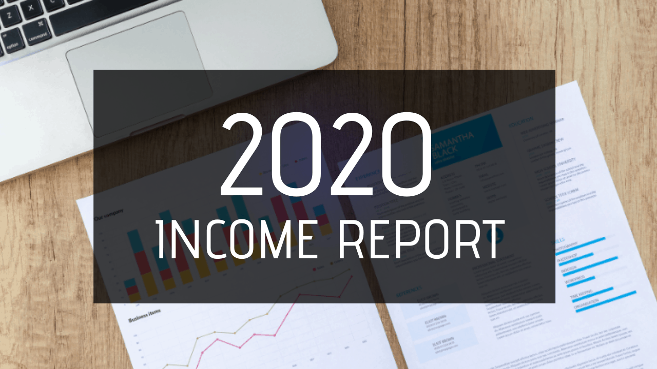 2020 年 Income Report | 解放君日記