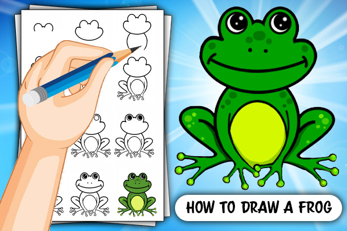 How To Draw A Toad For Kids
