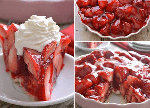 The Best Fresh Strawberry Pie - the kind of cook recipe