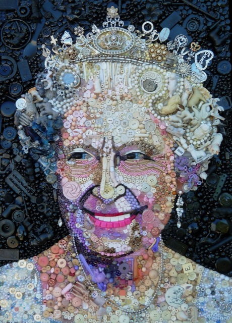 Artist uses thousands of found objects to recreate popular paintings ...